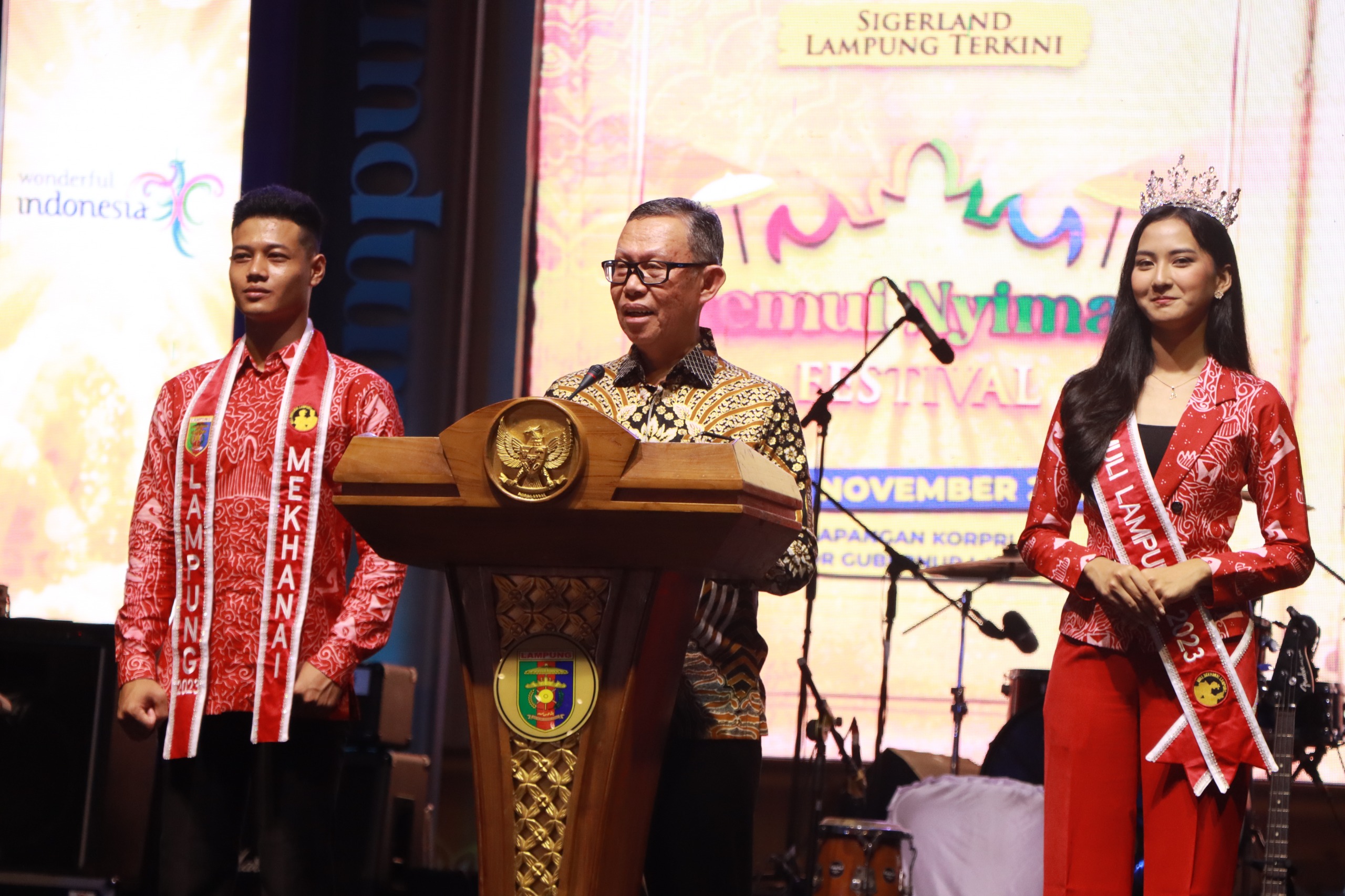 Festival Nemui Nyimah Tahun 2023 Resmi Dibuka, Simbol Budaya Masyarakat ...