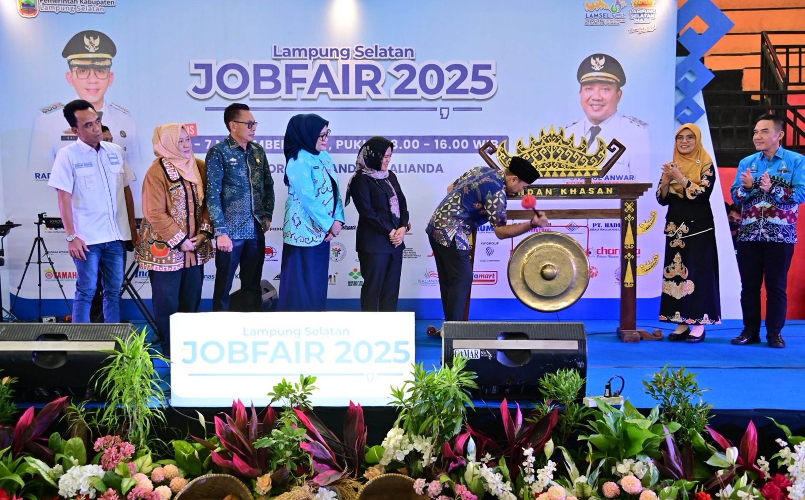 Job Fair 2025 Resmi Dibuka, 45 Perusahaan Tawarkan 1.825 Lowongan Kerja